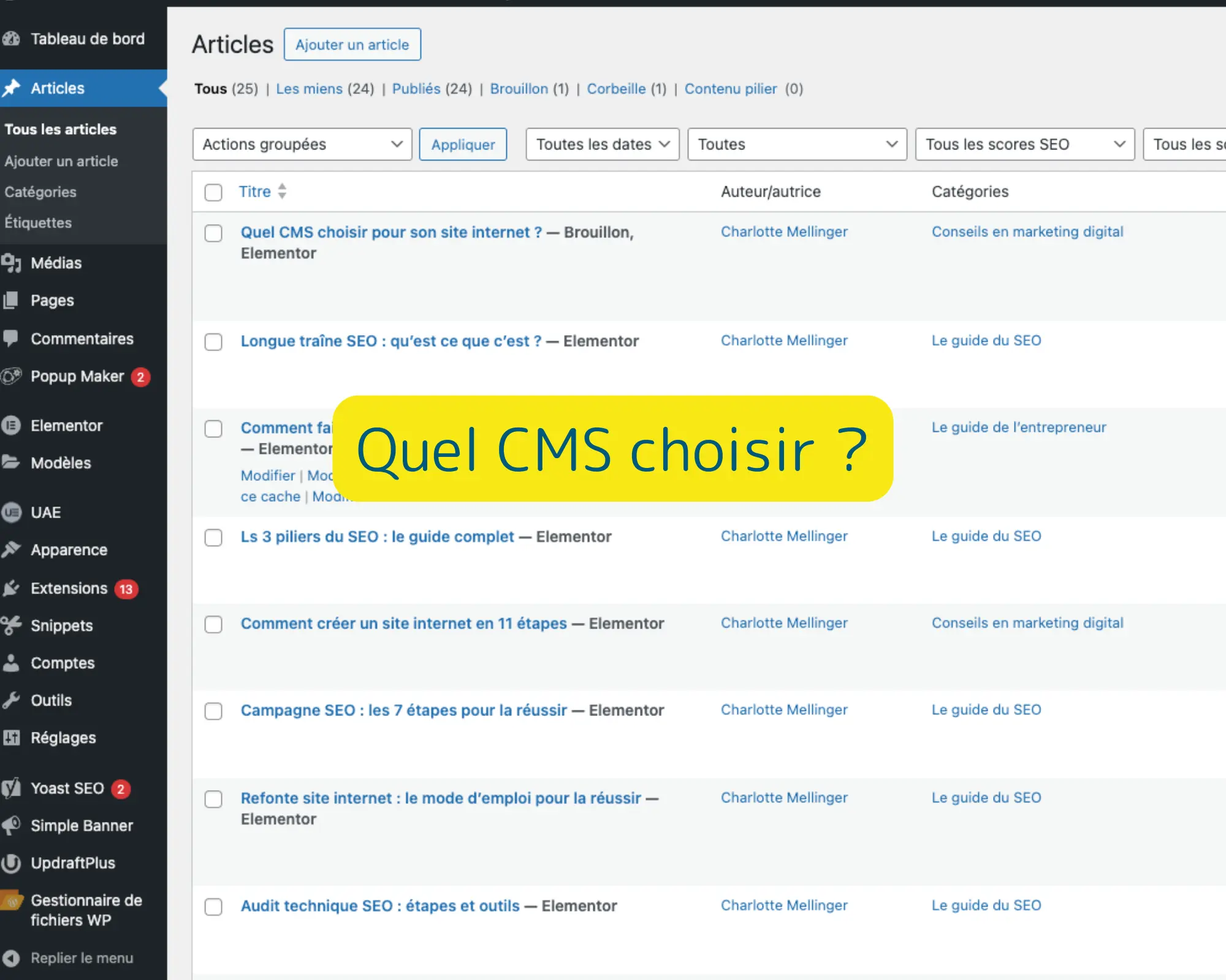 Quel CMS choisir pour son site internet ? - Mon Lab Digital